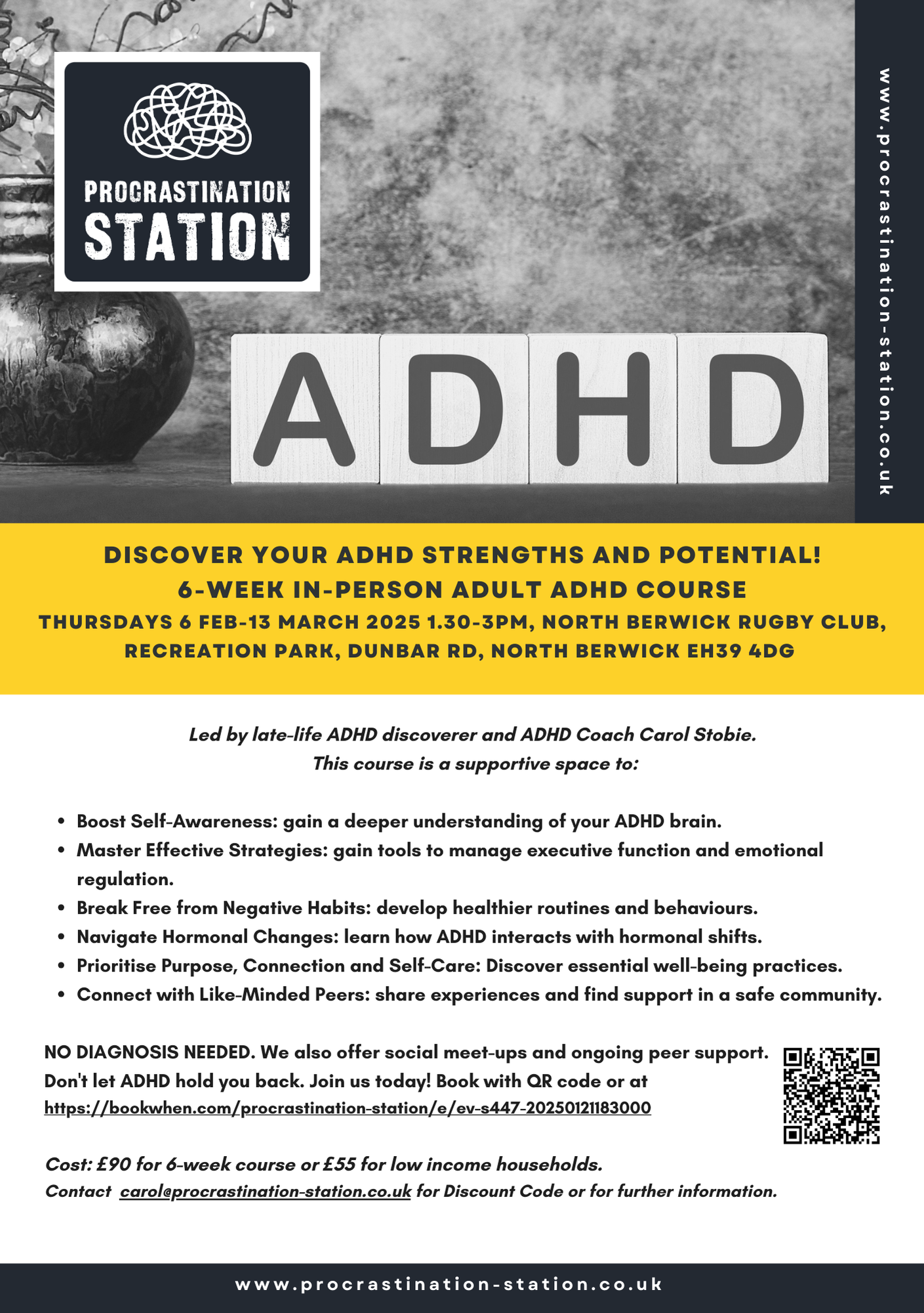 Adult ADHD Course - North Berwick Group Practice
